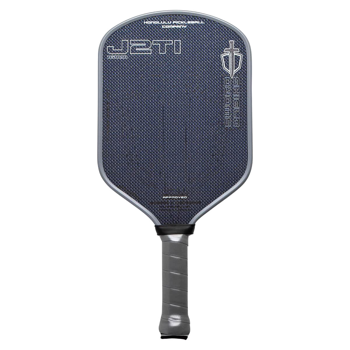Honolulu Sword & Shield J2Ti Carbon & Titanium Pickleball Paddle ...